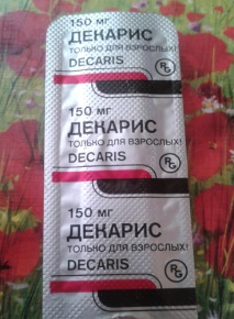 Инструкция за Decaris - как да използвате таблетки за глисти, аналози ...