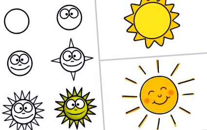 Как да го научите да рисува 10 лесни рисунки за деца