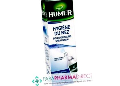 Humer Hygiene of Nose Saline Solution Nasal Spray 100ml - Paraphamadirect