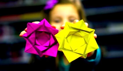 Origami virág hajtogatási utasítások 7 ötlet az egyszerű papírvirágokhoz