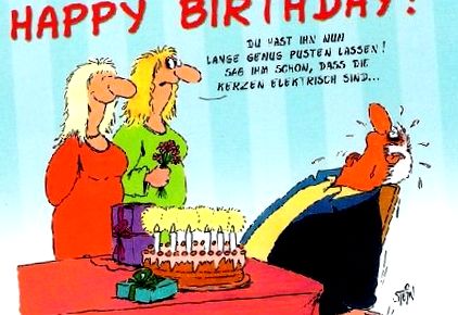 Vicces megkésett születésnapi üdvözlet, kalap