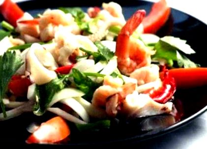 Рецепт за салата од морска храна