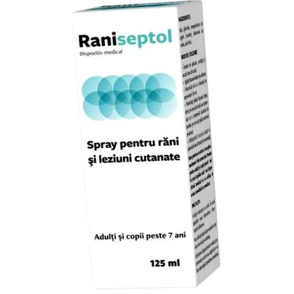 RANISEPTOL Спрей за рани и кожни лезии; Терафарм