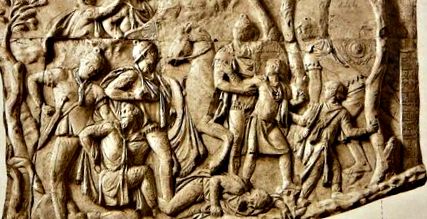 Traianus oszlopa, Róma